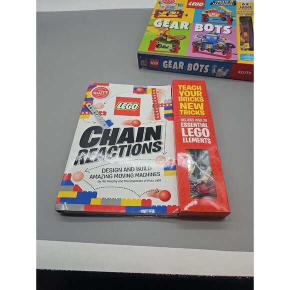 Toys | New Lego Chain Reactions Design Build Amazing Moving Machines ...